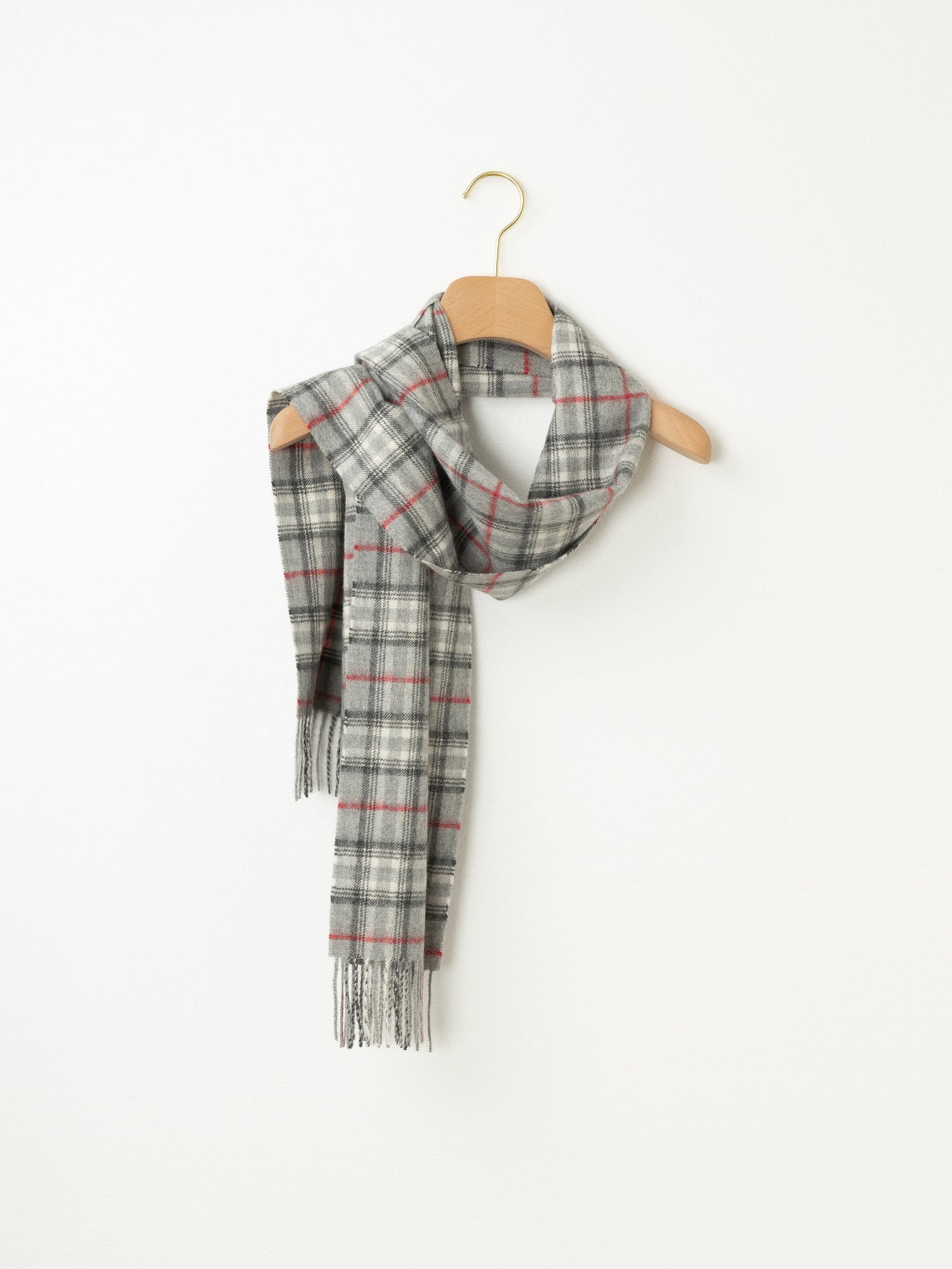 Scottish Check Alpaca Scarf | 100% Baby Alpaca | Alpaca Passion
